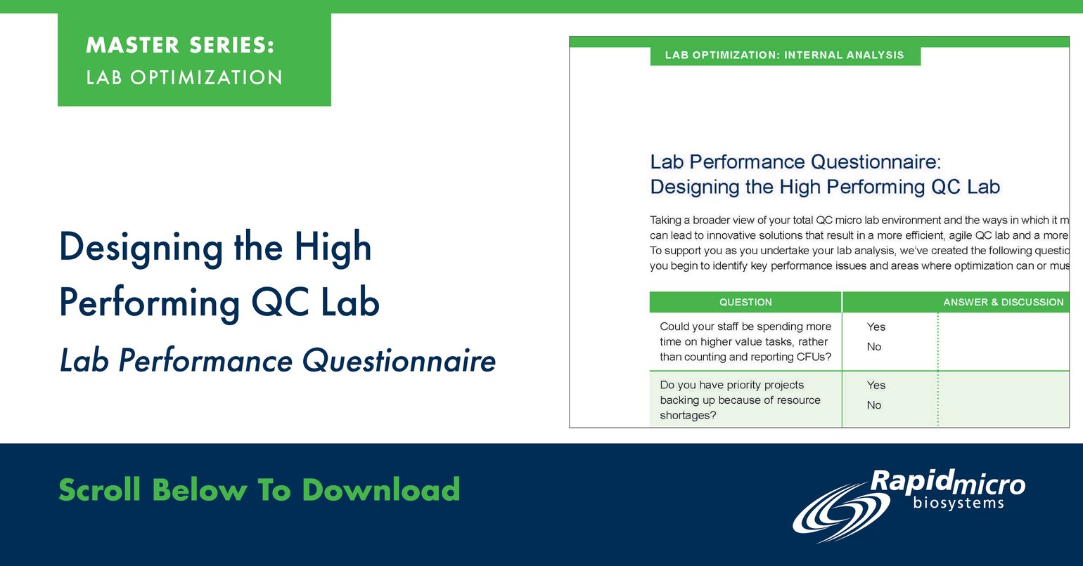 Designing the High Performing QC Lab